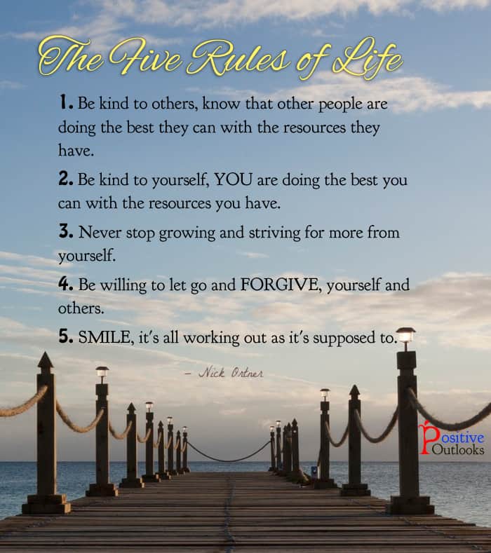 The Five Rules of Life