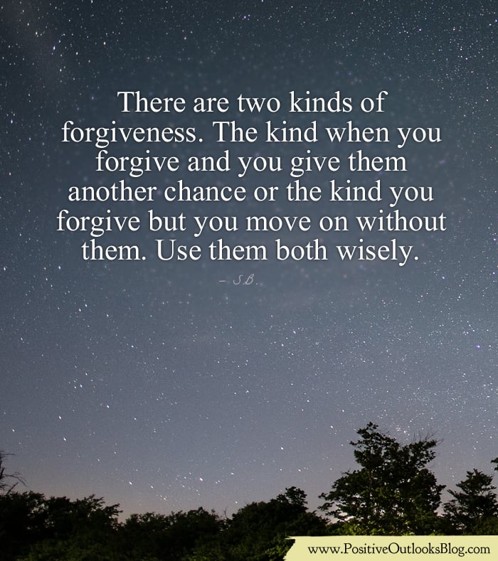 The Two Kinds of Forgiveness
