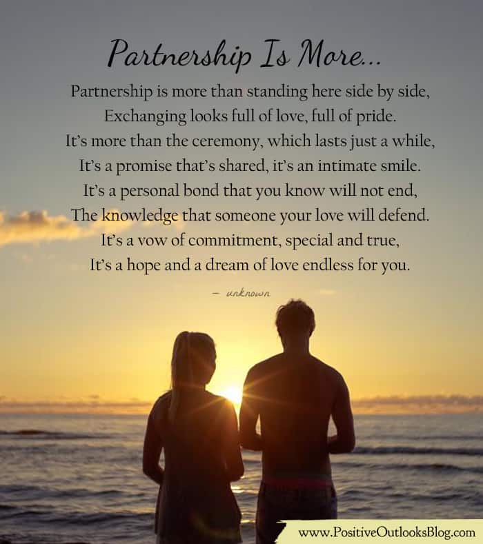 Partnership Is More Than...