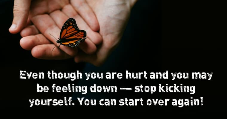 Don't Waste Your Energy Kicking Yourself