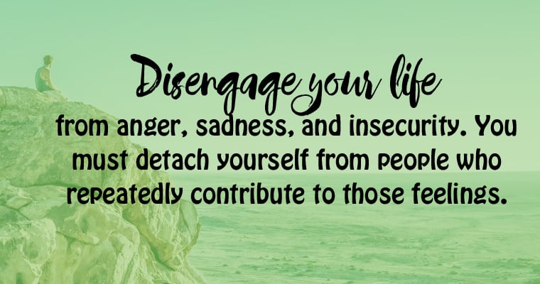 Detach Your Heart And Mind From Toxic People