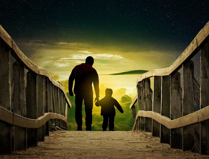 Dad takes son on a trip to show how poor people live