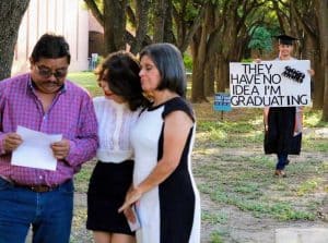 Immigrant parents brought to tears after son's surprise graduation