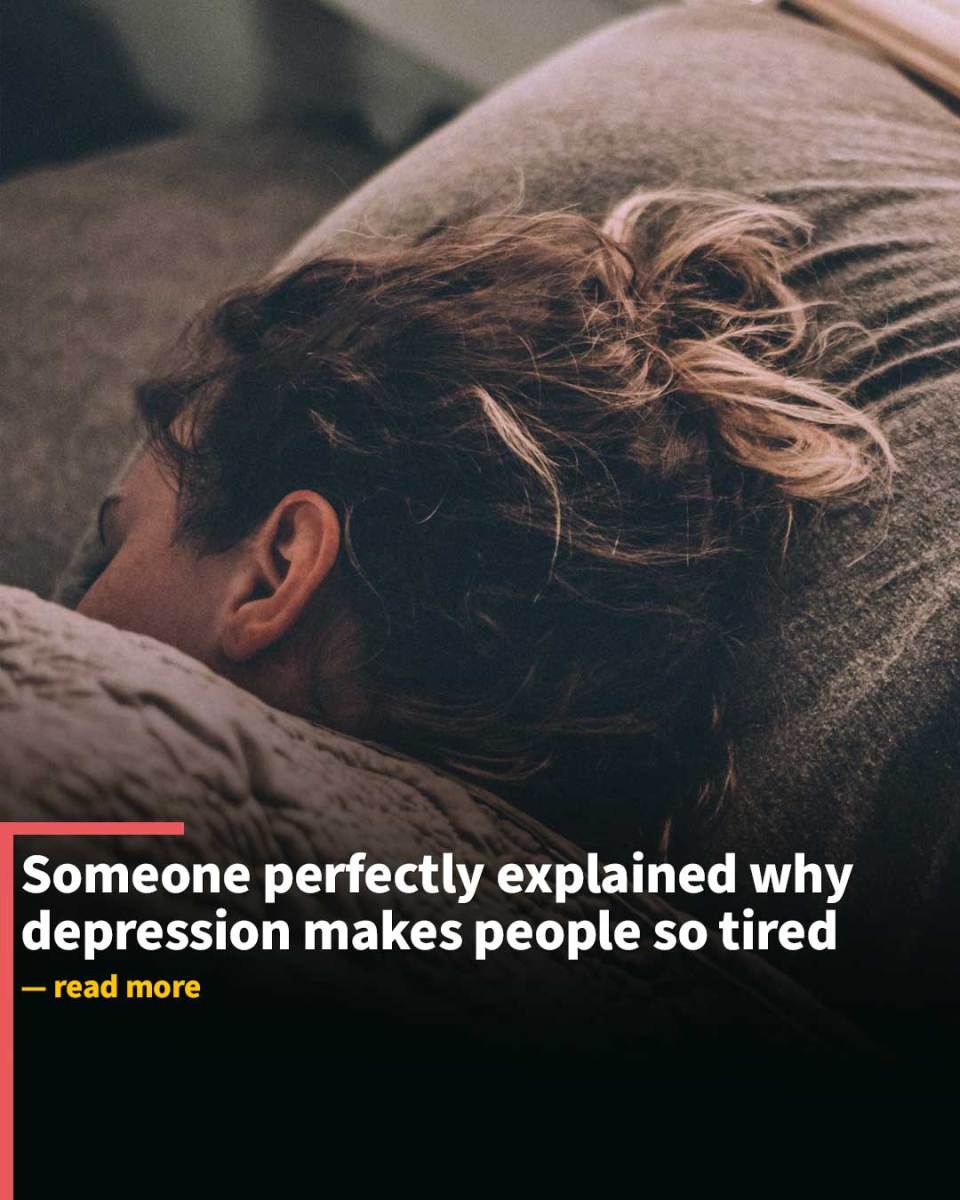 Why Depression Makes People So Tired