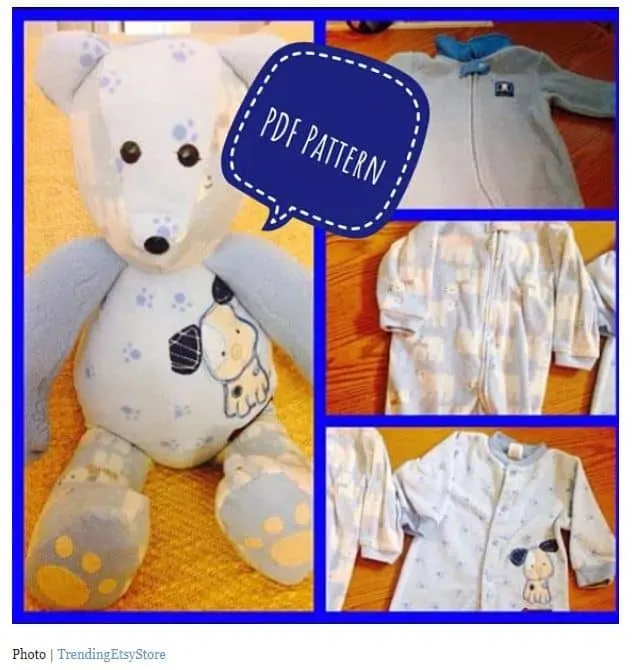 Transform your baby’s clothes into adorable keepsake ‘Memory Bears’