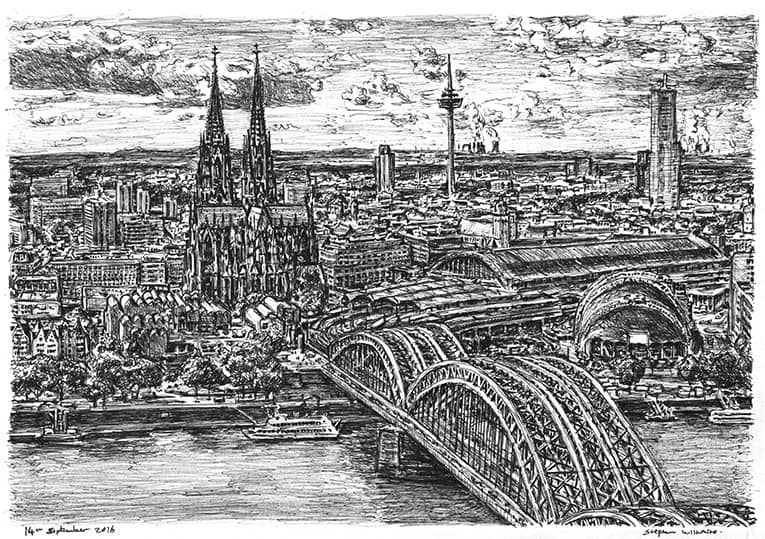 See this autistic artist draw entire city from just his memory after 20 ...