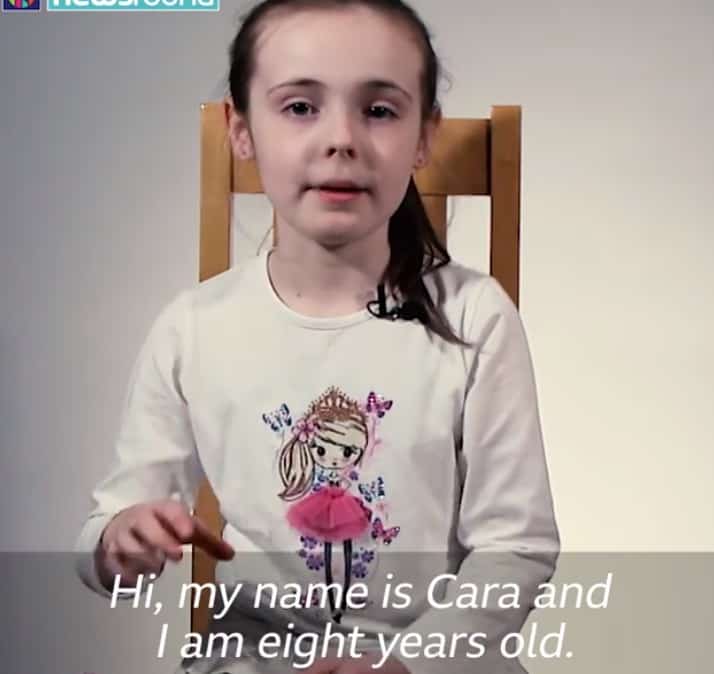 Girl learns sign language so she can help people communicate with her ...