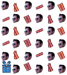 You can now buy a gift wrapping paper with your face on it -- perfect ...