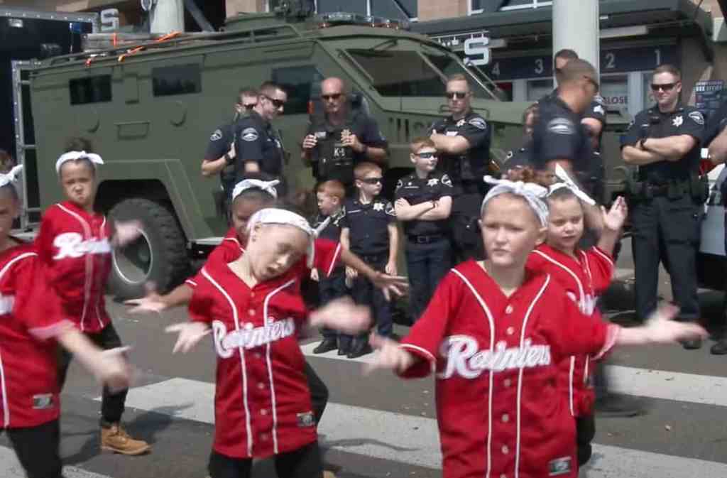Cops Versus Kids Epic Dance Face Off