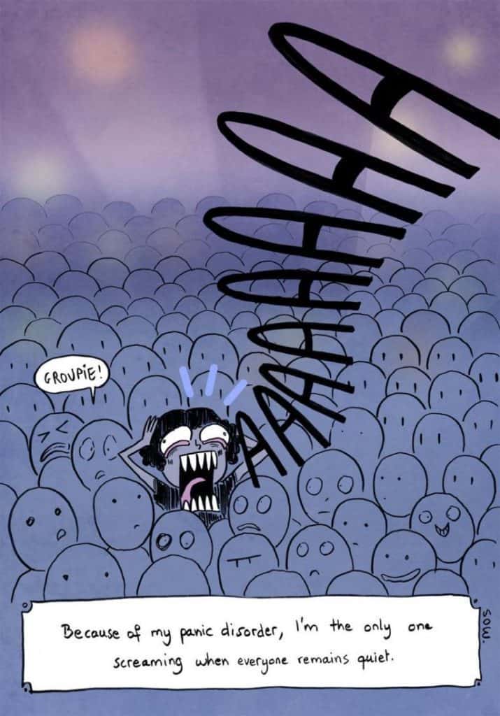 These artists bring life and humor to their anxiety through illustrations