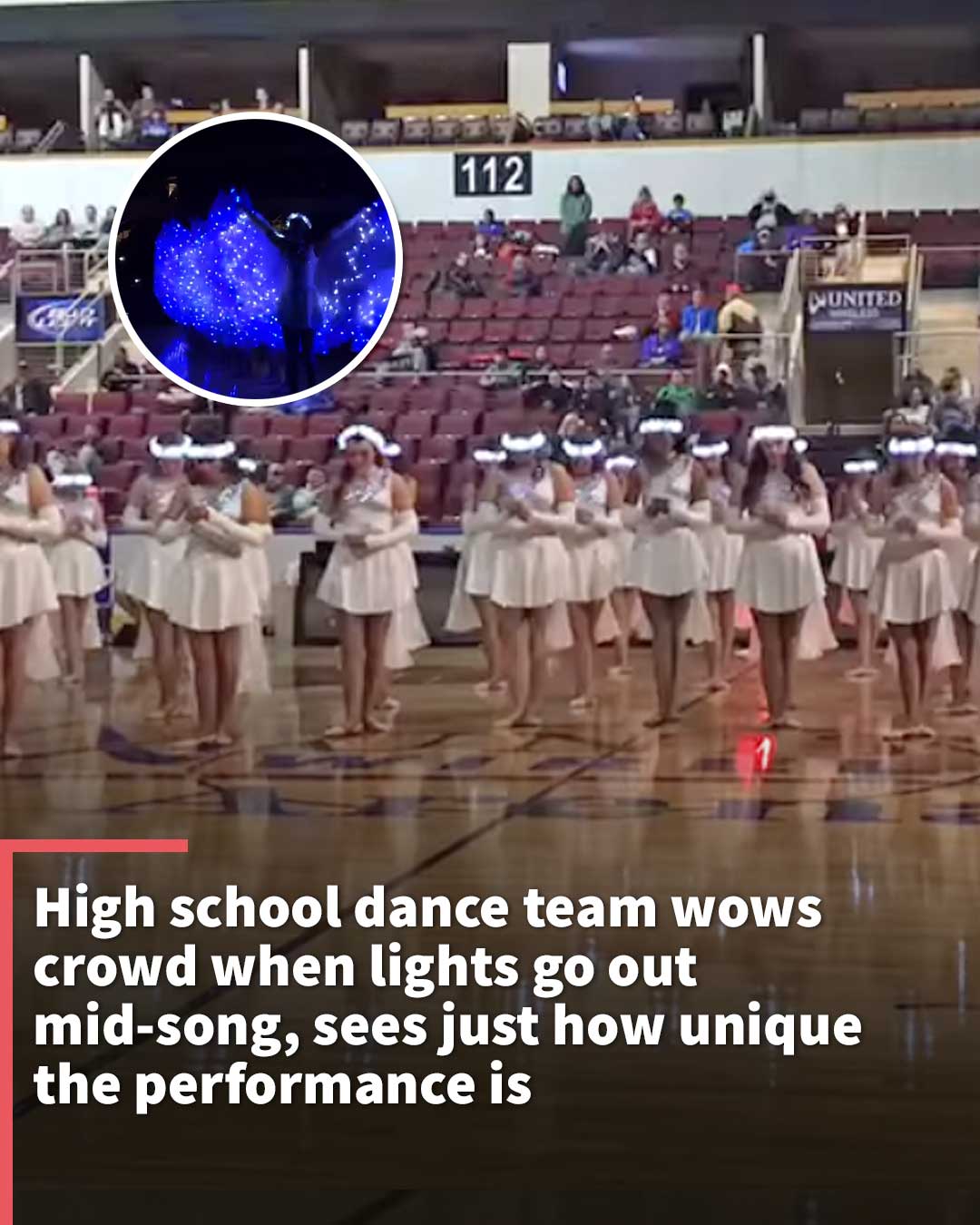 High School Dance Team Wows Crowd With Performance