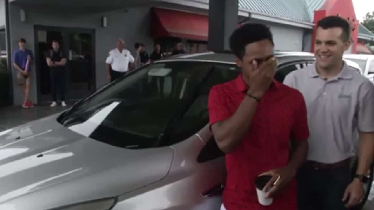 CEO gives car to student who walked 20 miles for his first day at work