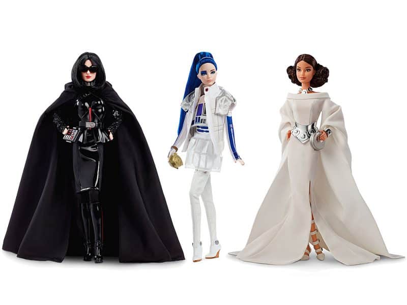 Mattel is releasing 4 new gorgeous 'Star Wars' Barbie dolls