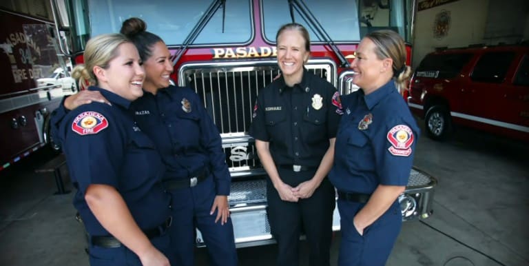 Fire department makes history after staffing an all-female firefighting ...