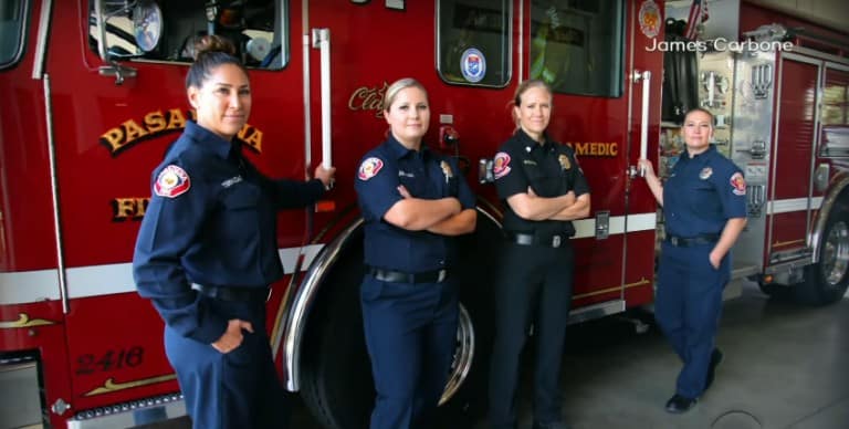Fire department makes history after staffing an all-female firefighting ...