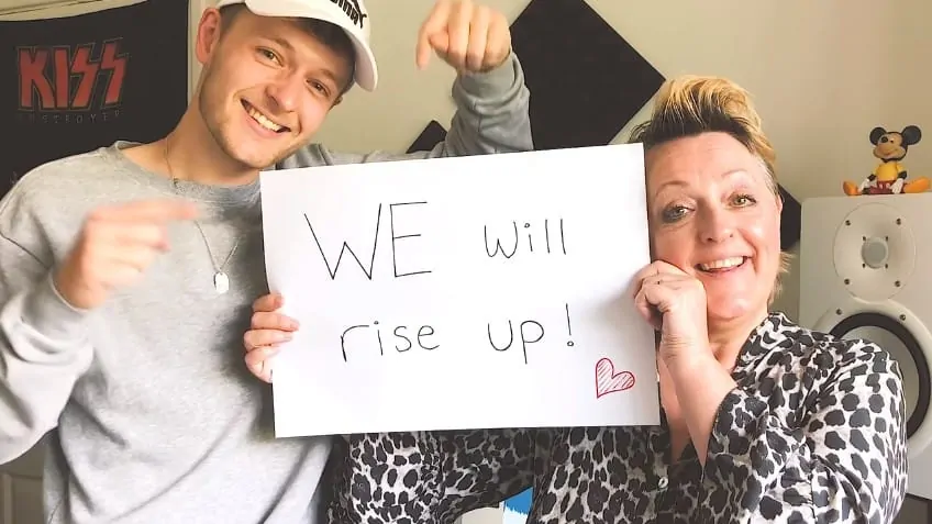 Mother and son's heartfelt duet of 'Rise Up' brings inspiration to many ...