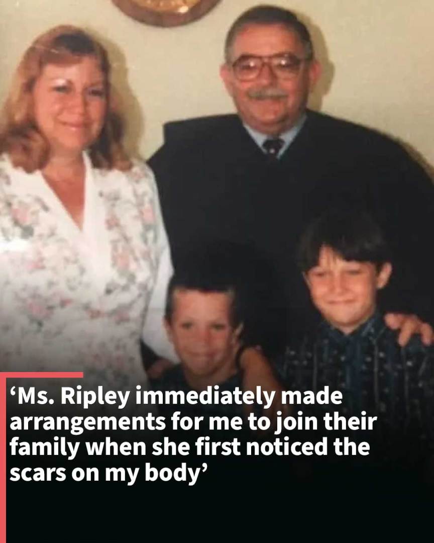 'Ms. Ripley immediately made arrangements for me to join their family ...