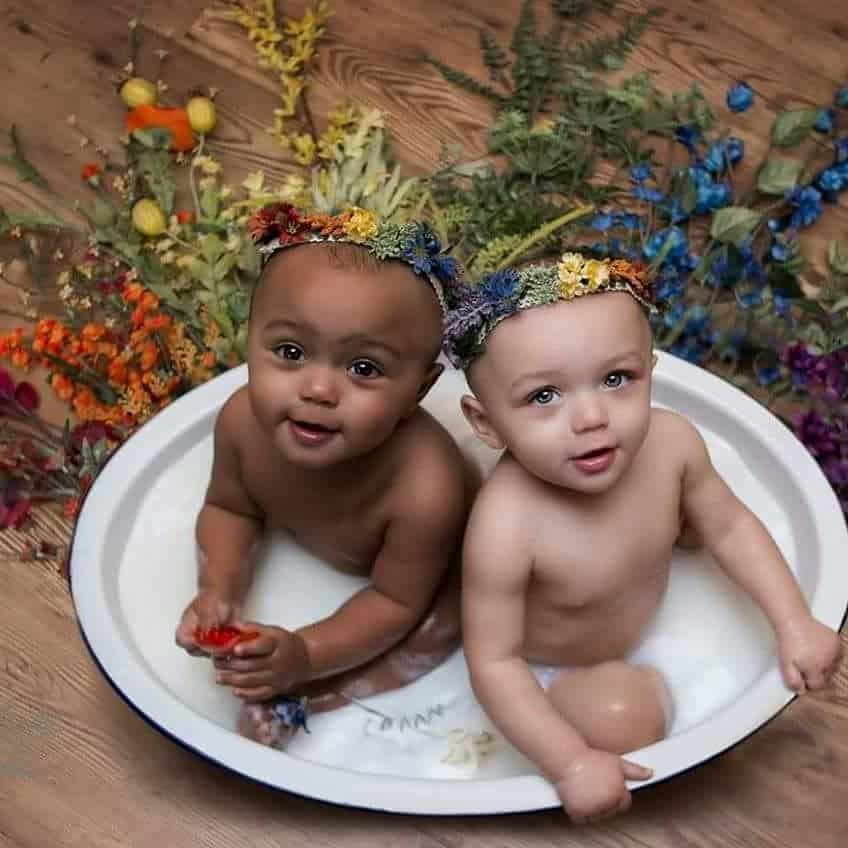 Mom of biracial twins hopes her daughters will encourage people to ...