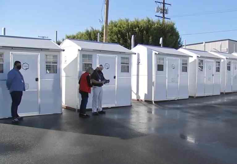 This city built several tiny homes to address growing homelessness problem