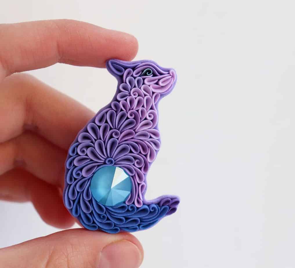 Artist creates amazing polymer clay art depicting landscapes, animals ...