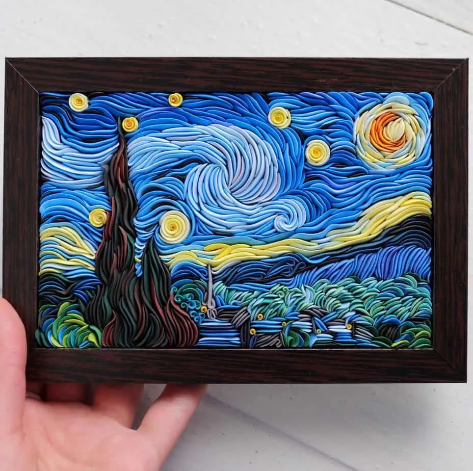 Artist creates amazing polymer clay art depicting landscapes, animals ...