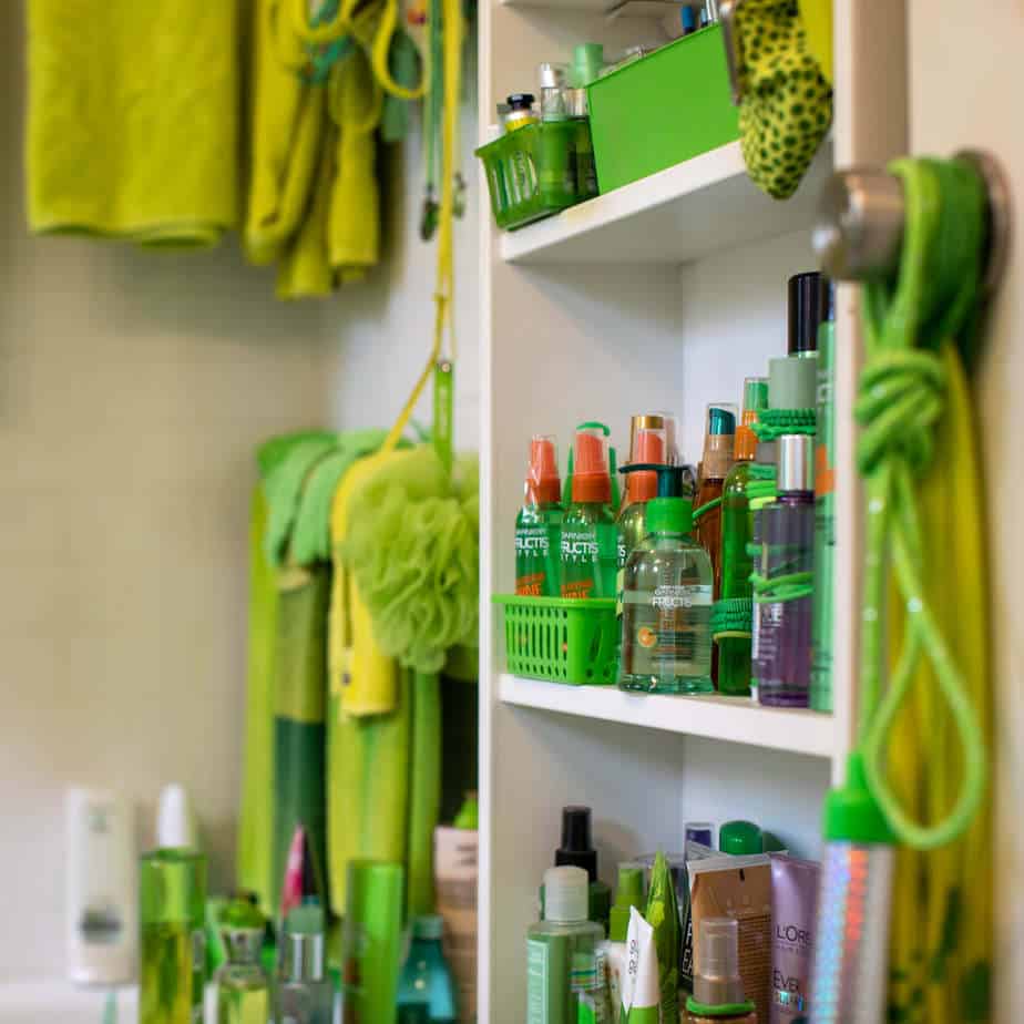 Meet the Green Lady, an artist who dresses entirely in green - and even ...