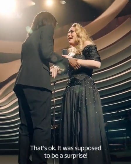 Adele breaks down in tears after surprise reunion with former teacher ...