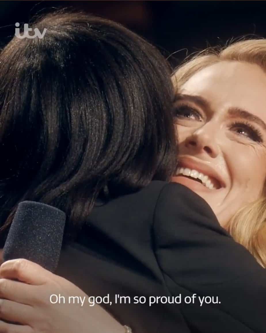 Adele breaks down in tears after surprise reunion with former teacher ...