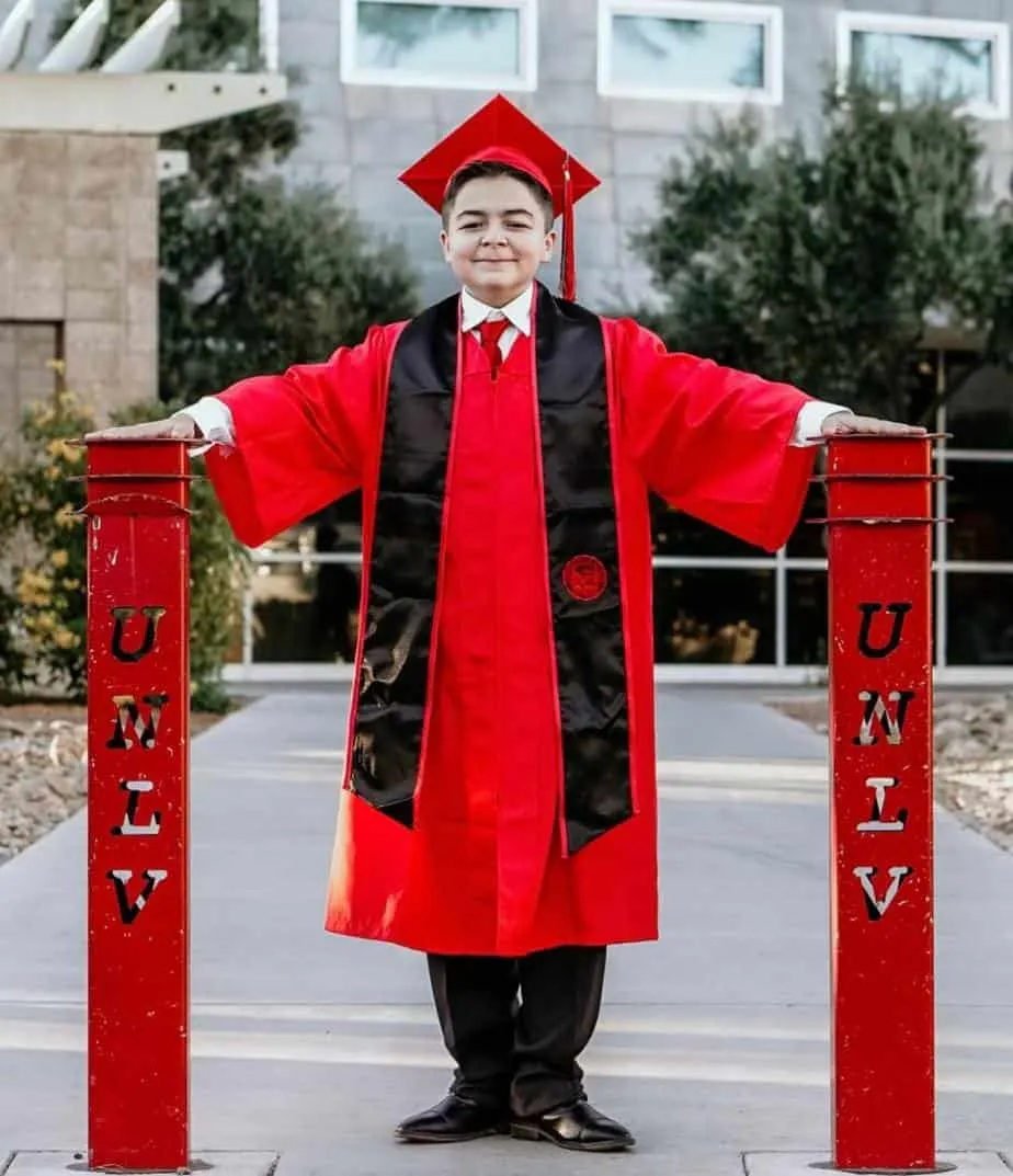 15-year-old prodigy earns his fifth college degree and becomes the ...