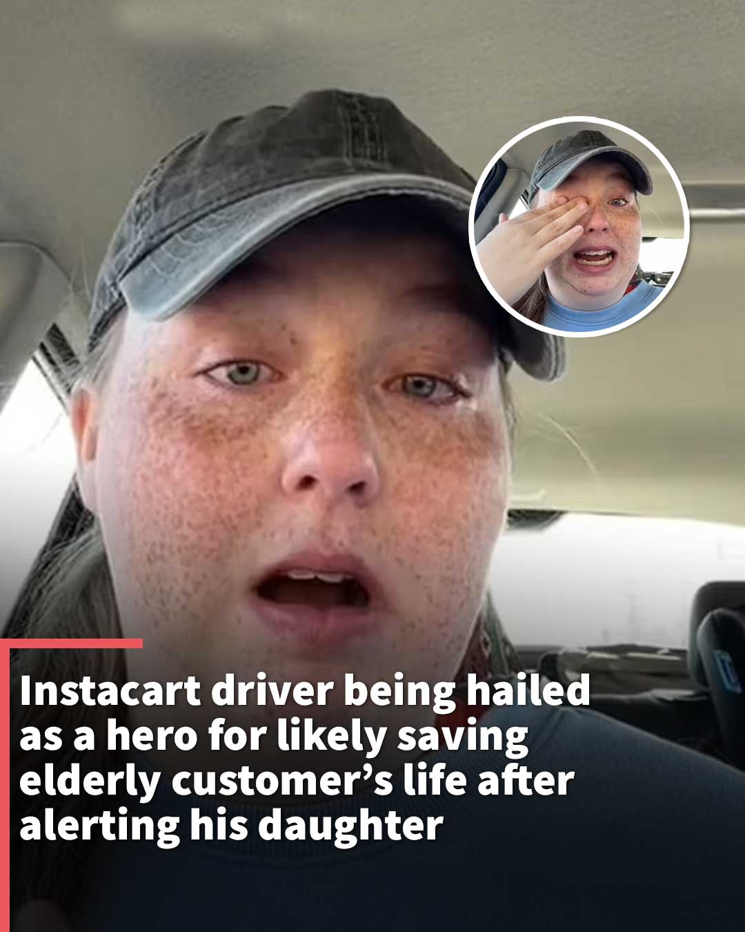 Instacart driver being hailed a hero for saving elderly customer's life