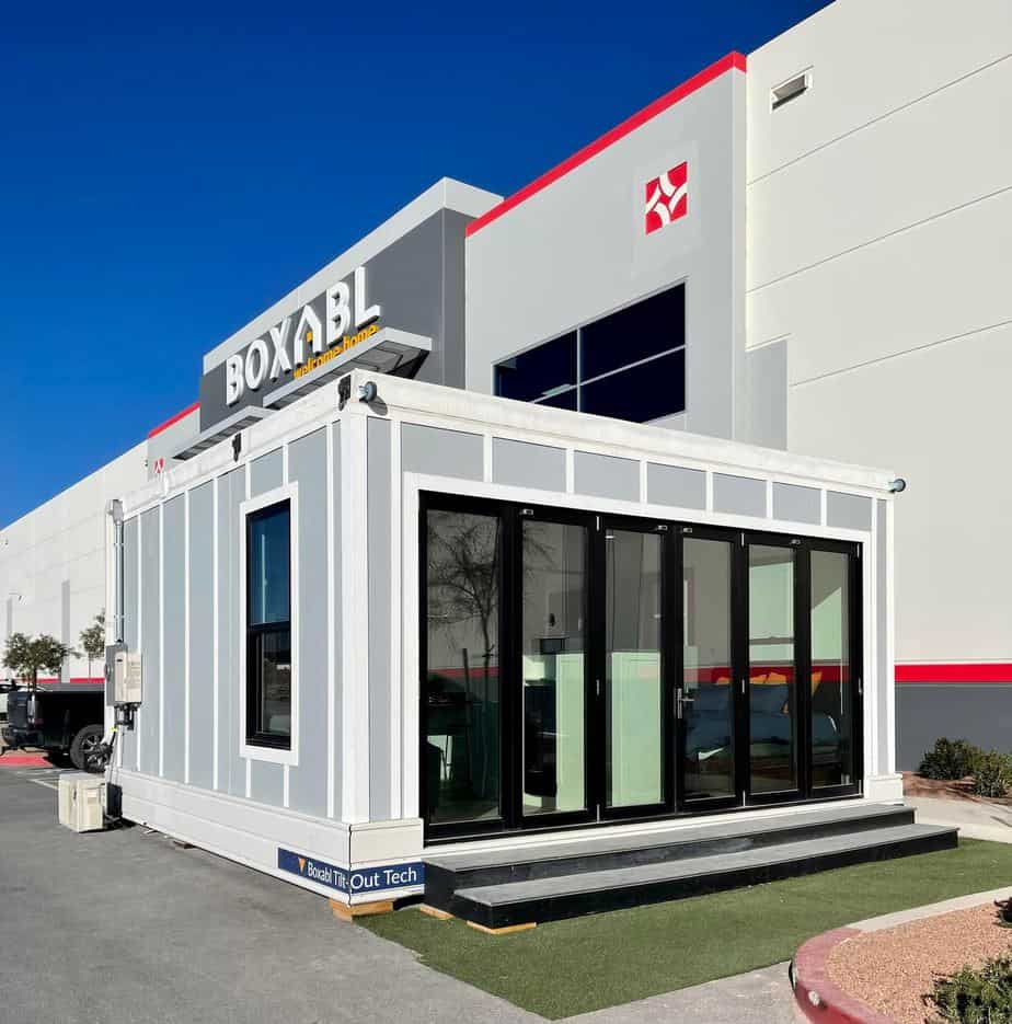 This stackable 375-square-foot prefab tiny box home could fit a living ...