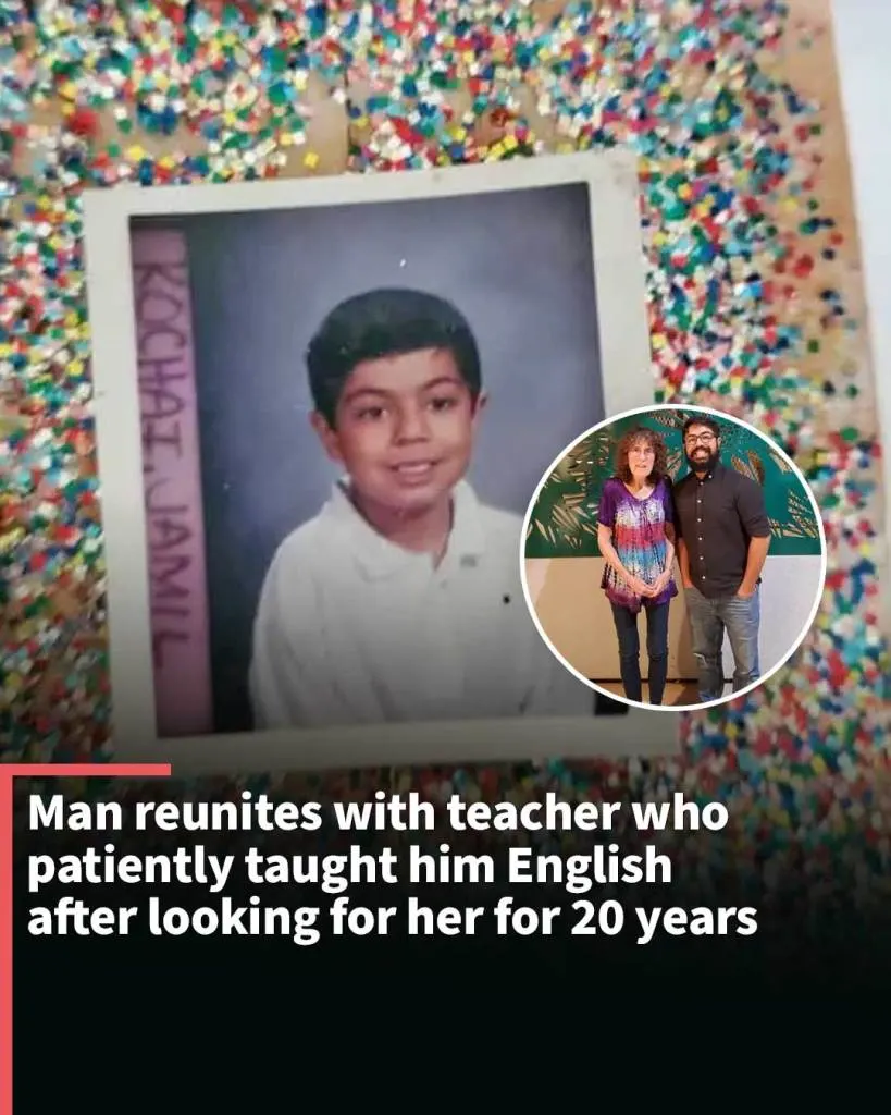 Man Reunites with English Teacher Who Helped Him