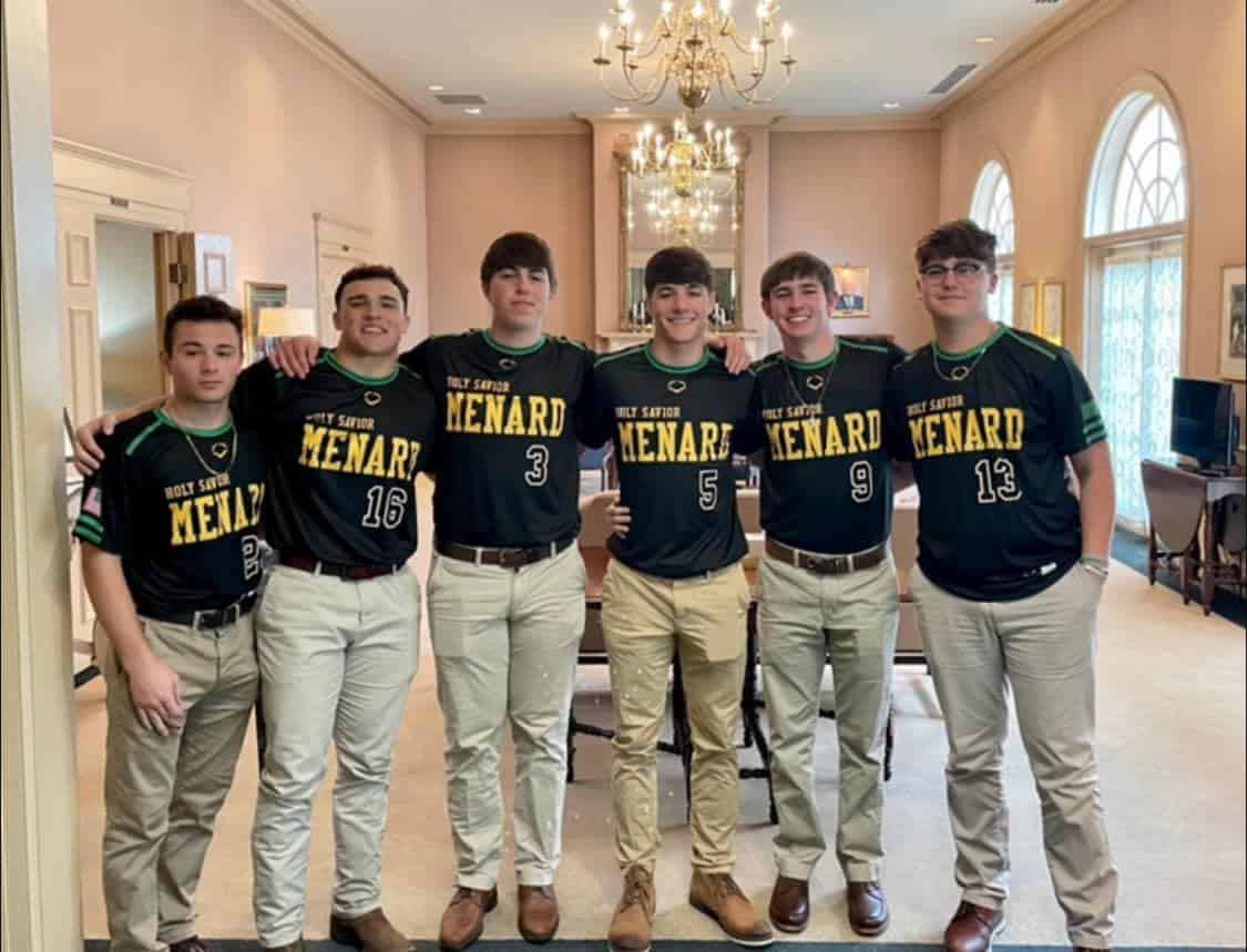 Baseball Team as Pallbearers at U.S. Air Force Veteran Funeral
