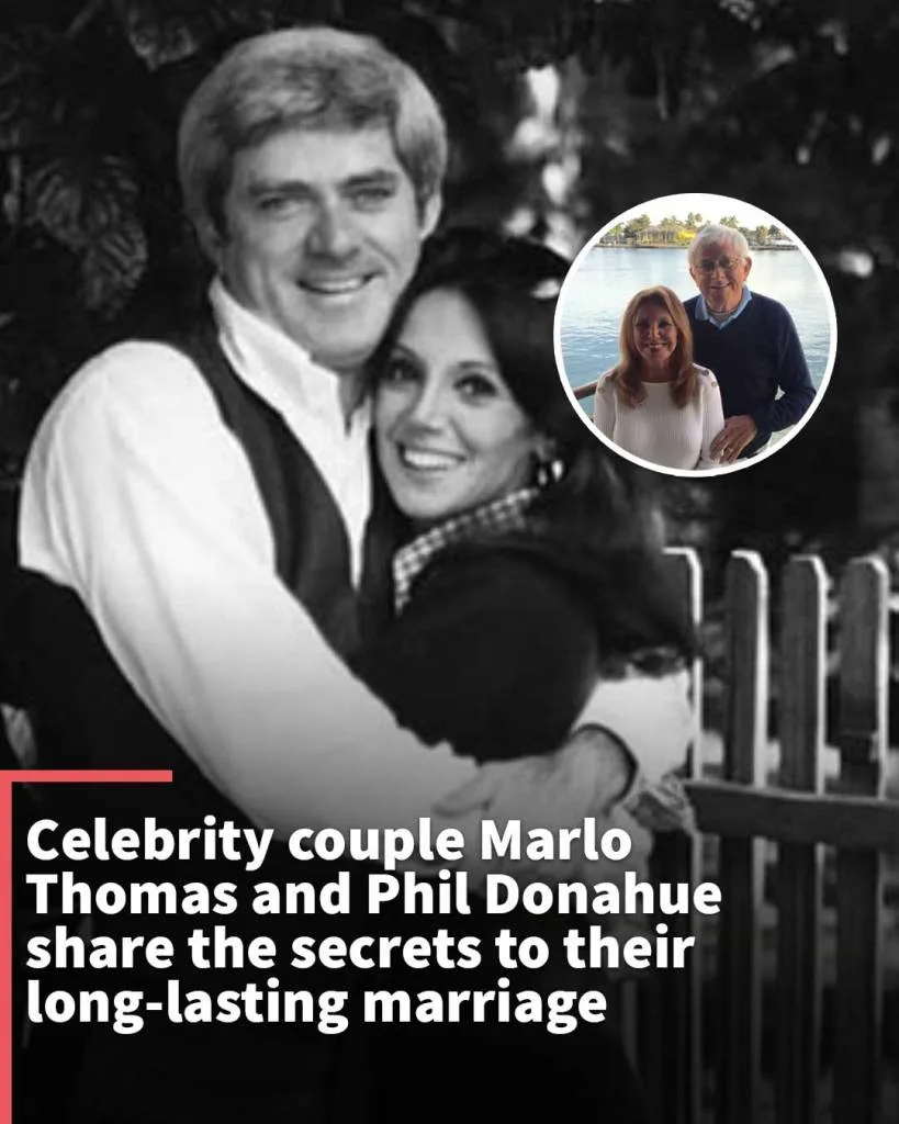 Celebrity couple Marlo Thomas and Phil Donahue share the secrets to ...