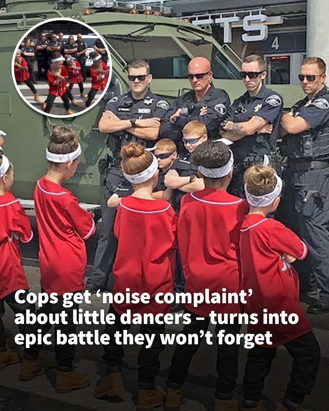 Cops Versus Kids Epic Dance Face Off