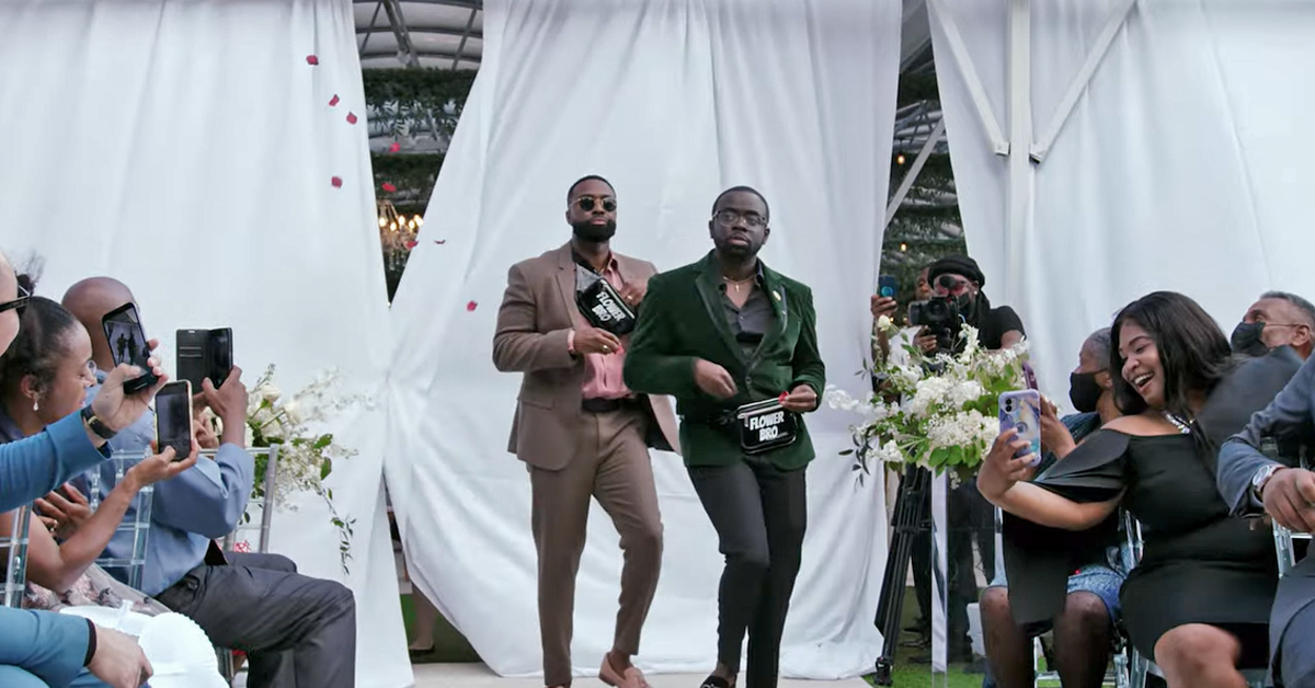 Bride had 'flower bros' for wedding instead of the usual flower girls ...