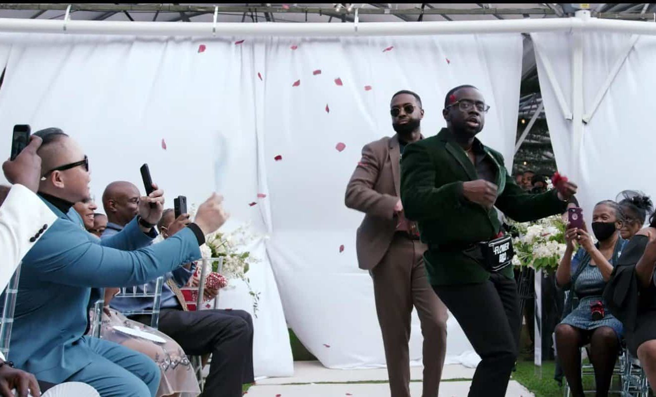 Bride had 'flower bros' for wedding instead of the usual flower girls ...