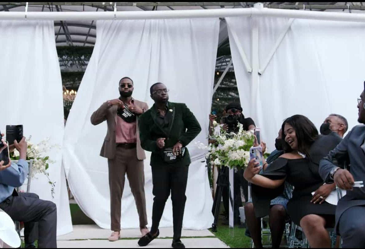 Bride had 'flower bros' for wedding instead of the usual flower girls ...