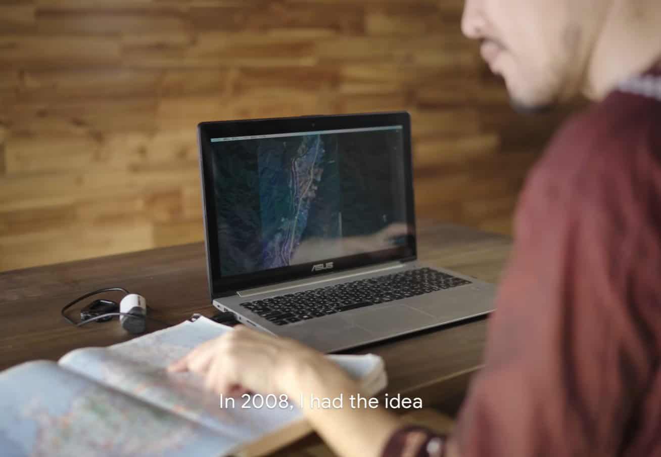 How an artist used Google Earth to spell 'Marry Me' and drew a record ...