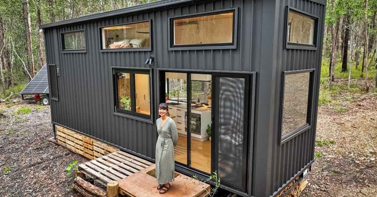 Luxury Meets Simplicity in This Stunning Forest Tiny House