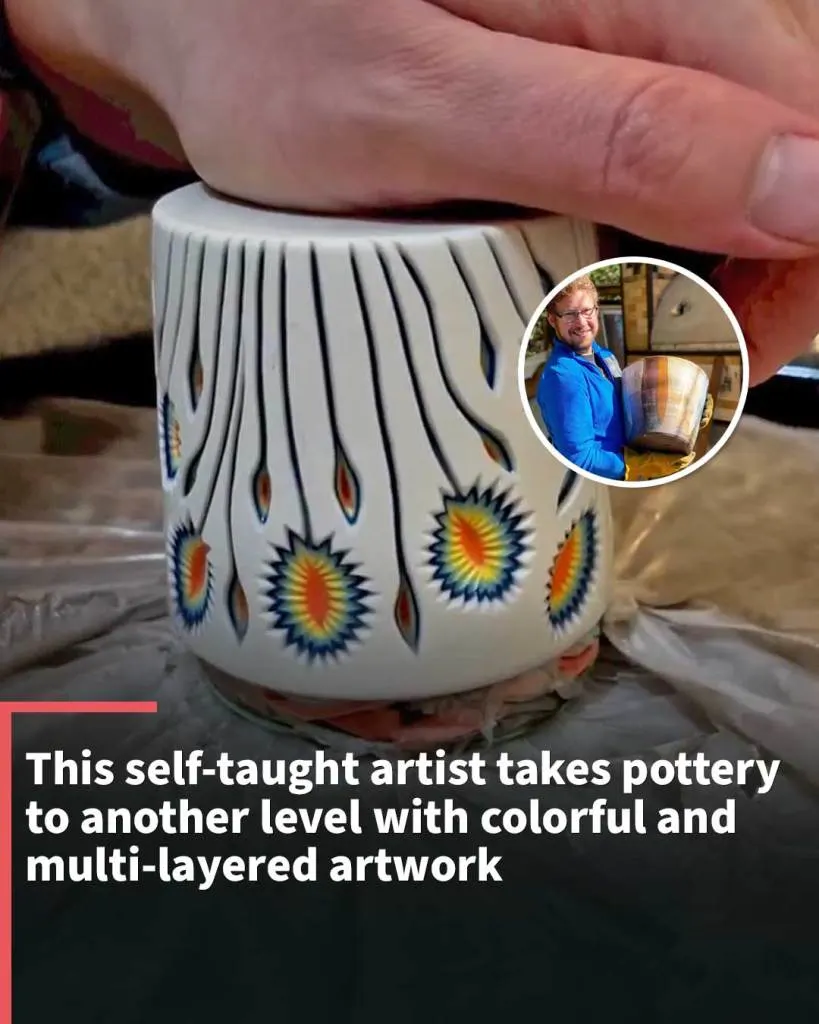Ceramicist takes pottery to another level with multi-layered artwork