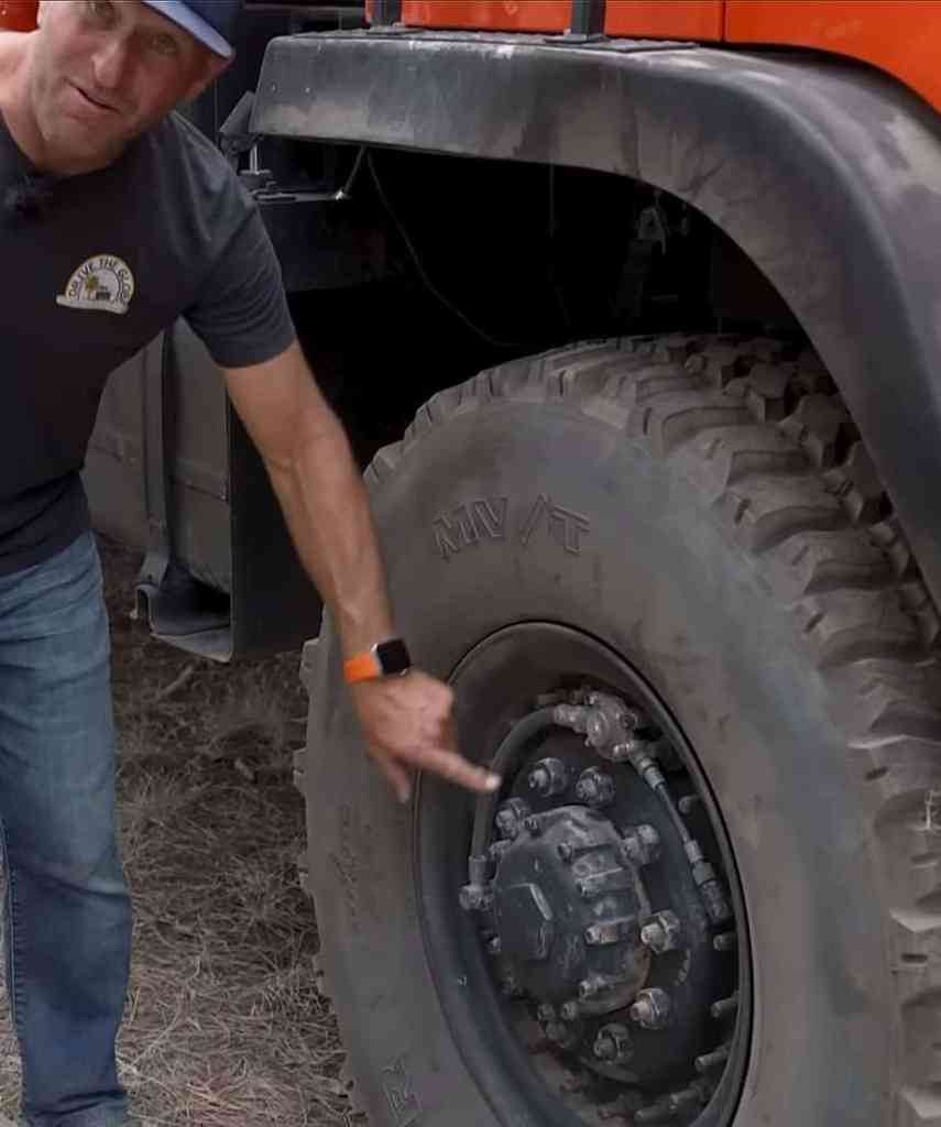 Man converts retired military truck into stylish, spacious tiny home ...