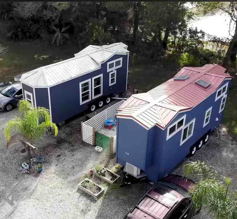 Two Sisters Buy Matching Tiny Homes Become Neighbors