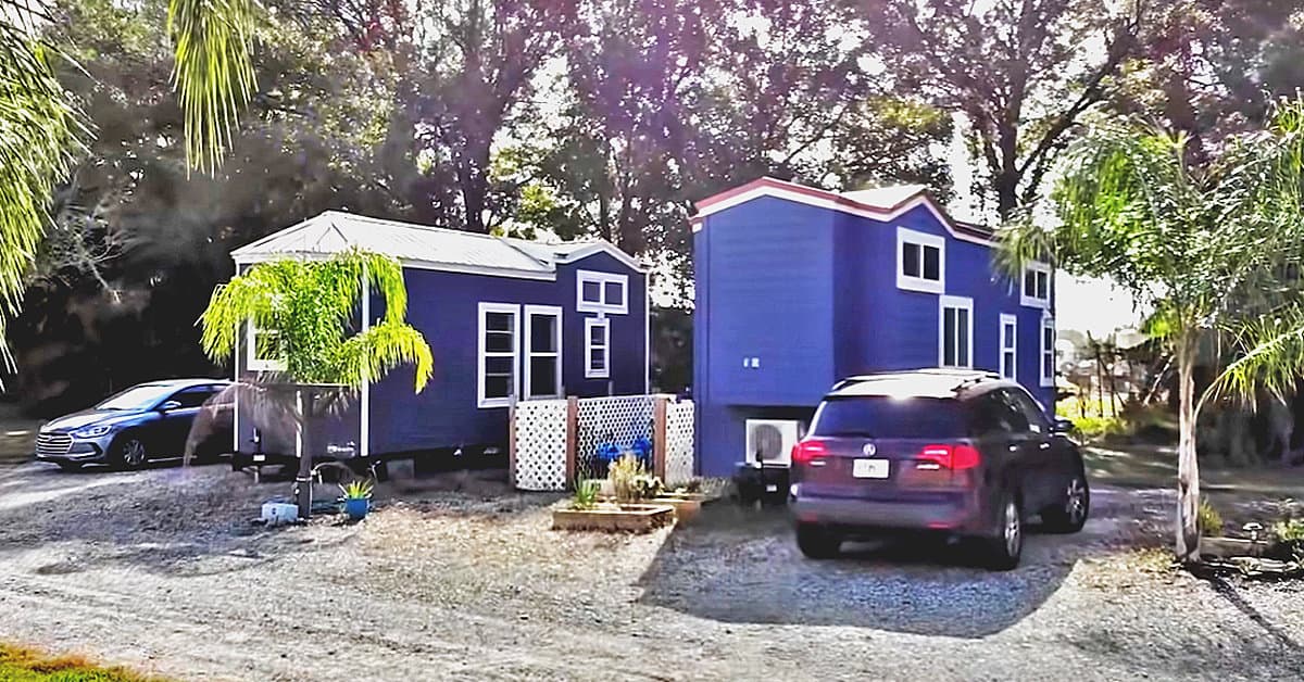 Two Sisters Buy Matching Tiny Homes Become Neighbors