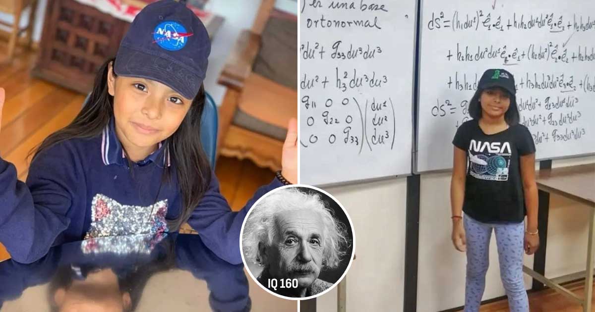 Child prodigy earning a master's degree in mathematics