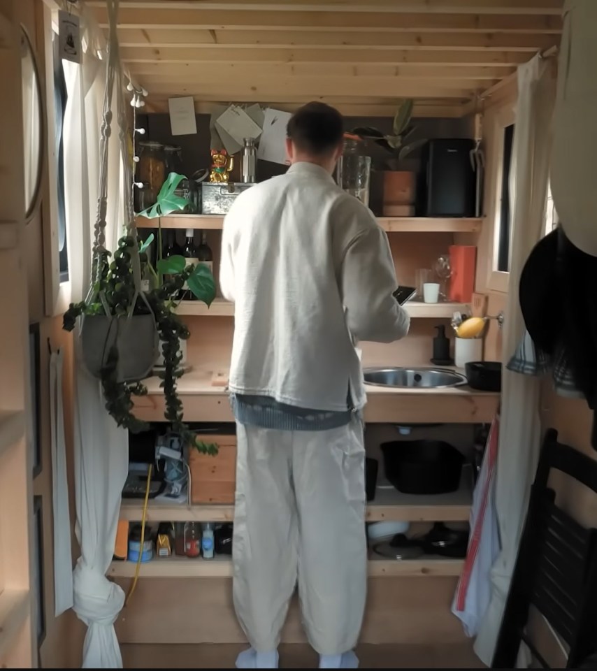 Man Transforms Dumpster Into a Tiny Home - Take A Look Inside