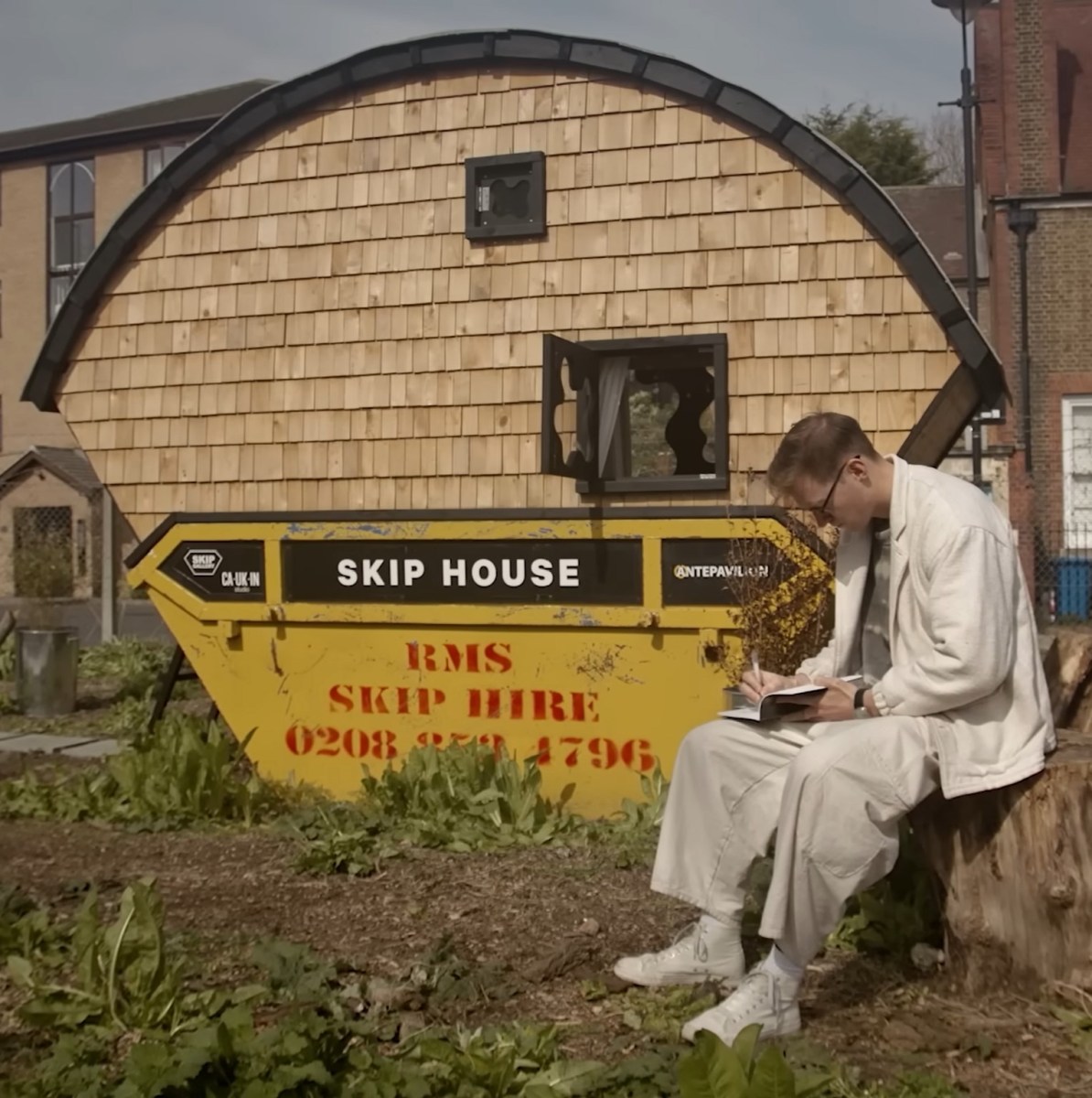 Man Transforms Dumpster Into a Tiny Home - Take A Look Inside