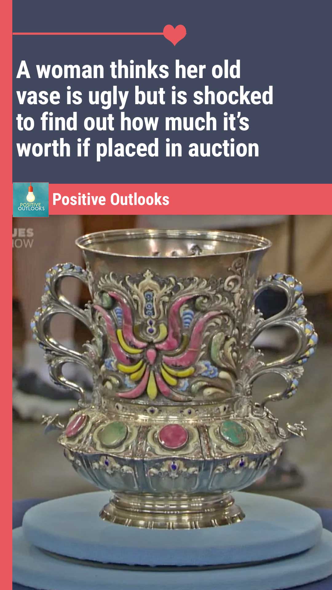 Woman Thinks Tiffany Vase Is Ugly Appraised For $100K