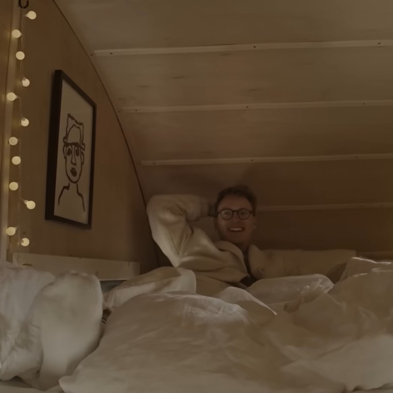 Man Transforms Dumpster Into a Tiny Home - Take A Look Inside