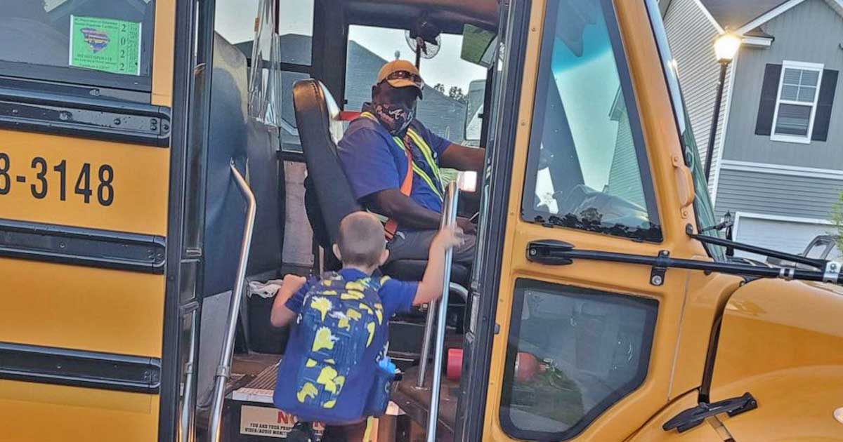 School bus driver positively changes kindergartner’s life